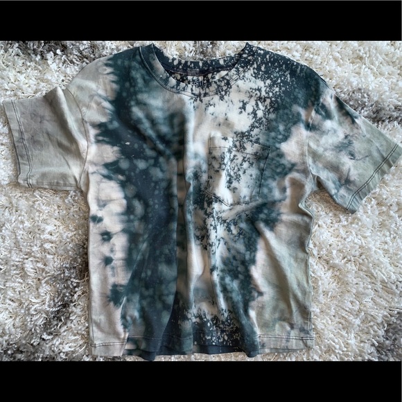Tops | Vintage Wash Cropped Custom Tee | Poshmark